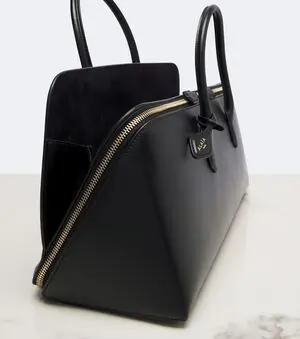 Alaïa Delta Medium Leather Top-handle Bag