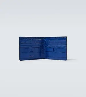 TOM FORD Leopard-print Leather Wallet