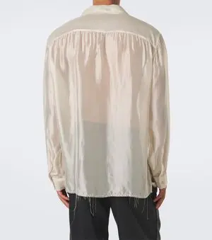 Our Legacy Every Georgette Tuxedo Shirt