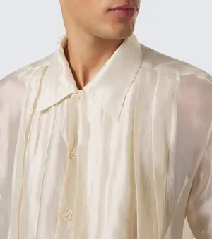 Our Legacy Every Georgette Tuxedo Shirt