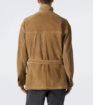 ARMA Doran Belted Suede Jacket