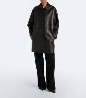 THE ROW Donata Leather Coat