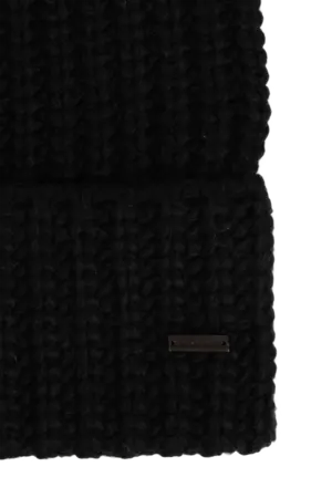 Dsquared2 Wool Beanie With Sewn-on Logo
