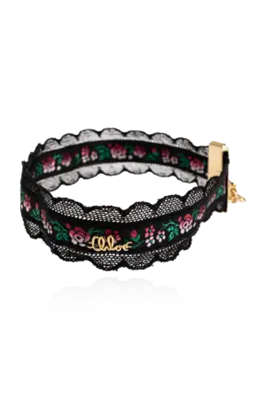 Chloé Folk' Necklace With Floral Motif