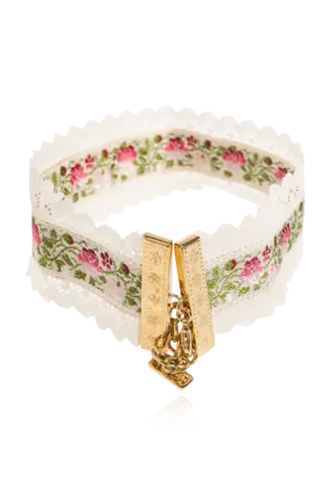 Chloé Folk’ Necklace With Floral Motif