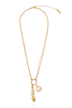 Chloé Brass Necklace ‘tulip