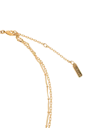 Chloé Brass Necklace ‘tulip