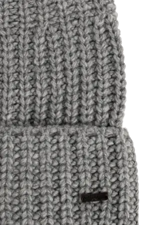 Dsquared2 Wool Beanie With Logo Patch