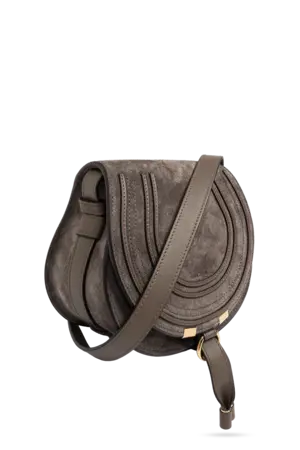 Chloé Suede Bag ‘marcie S - Grey