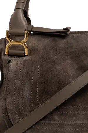 Chloé Suede Bag ‘marcie S - Grey