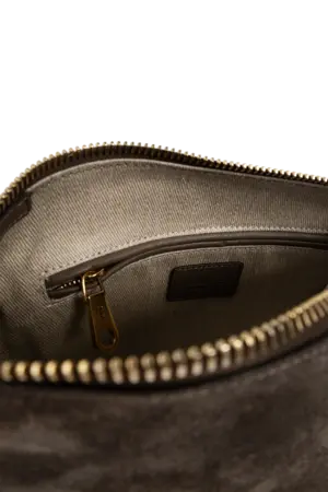 Chloé Marcie M Suede Bag - Grey