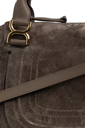 Chloé Marcie M Suede Bag - Grey