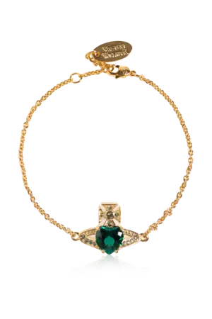VIVIENNE WESTWOOD Ariella Heart Charm Bracelet - Gold
