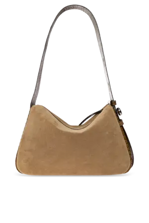 Tory Burch Romy Shoulder Bag - Beige