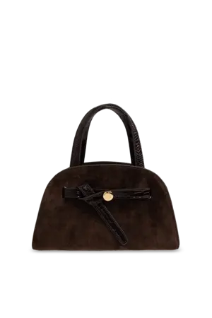 Tory Burch Suede "romy Small" Bag - Brown