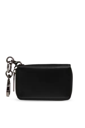 Yohji Yamamoto Leather Keychain With Pouch