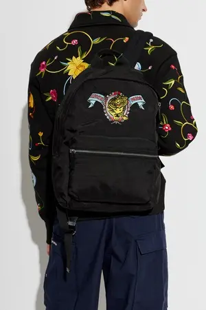 Kenzo Backpack With A Sewn-on Logo