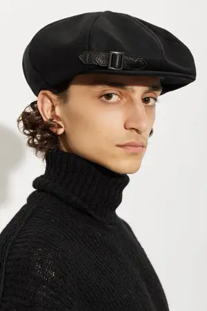Yohji Yamamoto Wool Flat Cap