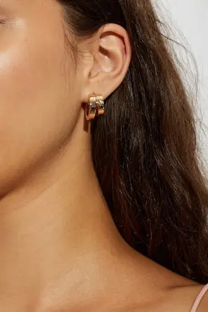 Tory Burch Earrings With Logo
