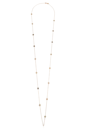 Tory Burch Long Necklace With Logo