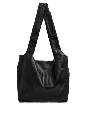 Yohji Yamamoto Leather Bag - Black
