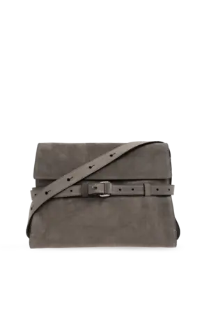 Moschino Tie Me" Suede Shoulder Bag
