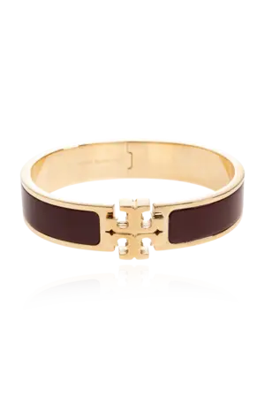 Tory Burch Bracelet With Logo - Gold