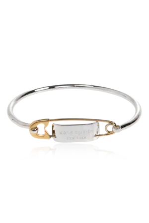 Kate Spade New York Bracelet With Engraved Logo - Silver