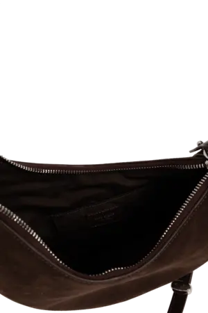 Kate Spade New York Duo" Suede Crescent Shoulder Bag - Brown