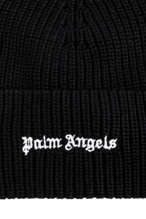 Palm Angels Cotton Cap With Embroidered Logo