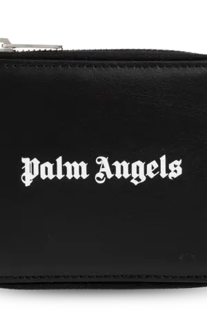 Palm Angels Leather Wallet With Logo