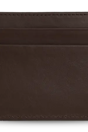 Palm Angels Leather Case With Logo