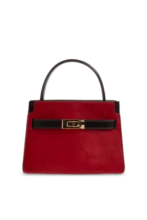 Tory Burch Leather Bag "lee Petite - Red