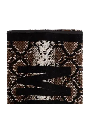 Moschino Beach Towel - Black