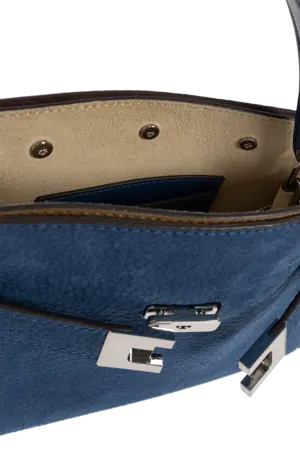 Tory Burch Lee Petite Leather Bag - Blue