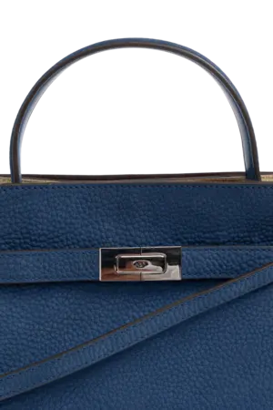 Tory Burch Lee Petite Leather Bag - Blue