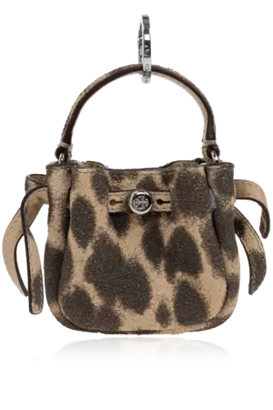 Tory Burch Romy' Bag Keychain - Brown