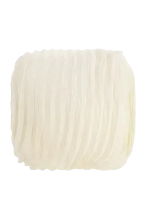 Issey Miyake Pleated Scarf - Cream