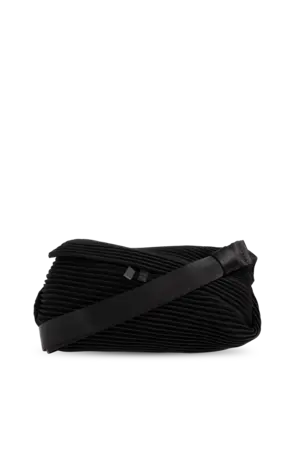 Issey Miyake Pleated Bag - Black