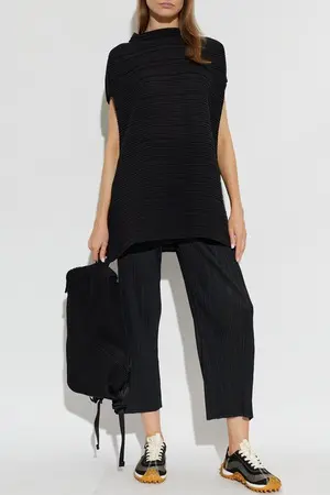 Issey Miyake Oversized Pleated Top