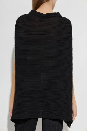 Issey Miyake Oversized Pleated Top