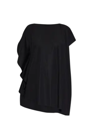 Issey Miyake Ribbed Oversized Top