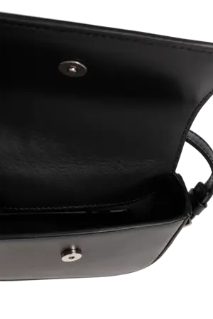Palm Angels Leather 'crash' Shoulder Bag