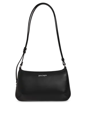 Palm Angels Giorgina Leather Shoulder Bag - Black