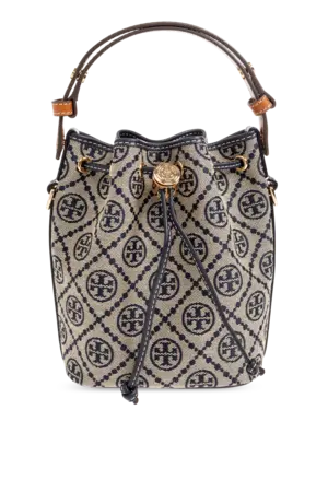 Tory Burch T Monogram Mini’ Bag - Beige