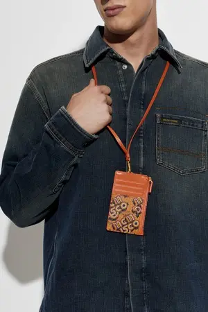 Mcm Leather Card Holder