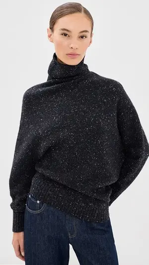 Proenza Schouler Abie Wool Sweater - Black Multi