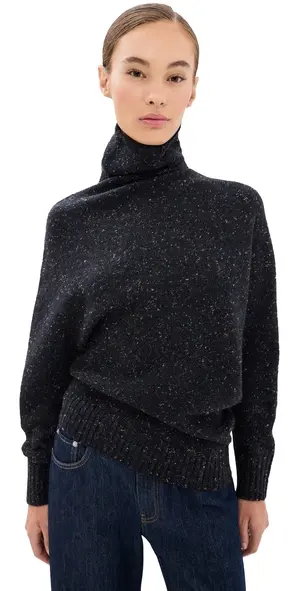 Proenza Schouler Abie Wool Sweater - Black Multi