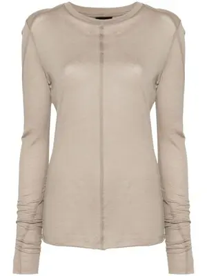 THOM KROM Sweatshirt With Full Zip