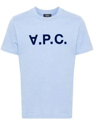 A.p.c. Standard Big Vpc T-shirt - Blue